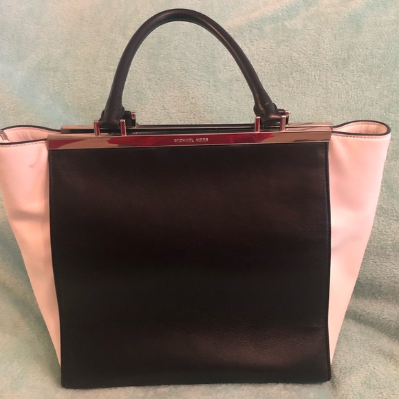 MICHAEL Michael Kors | Bags | Michael Kors Lana Colorblock Leather Tote ...